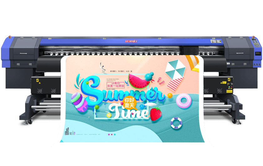 Stormjet 3.2m with 2/4 Heads Eco Solvent Printer